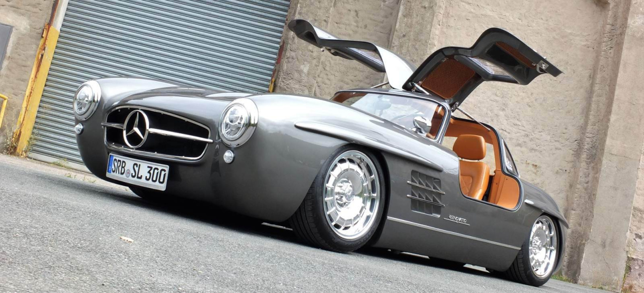 SLK Umbau zum Mercedes-300-SL-Coupé-Looker: „Renovatio SL“ - ein Stern ...