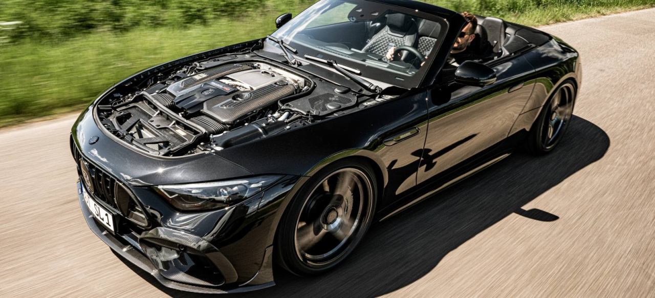Mercedes-AMG SL 63 - auf Bottroper Art veredelt: BRABUS 750 Bodo ...