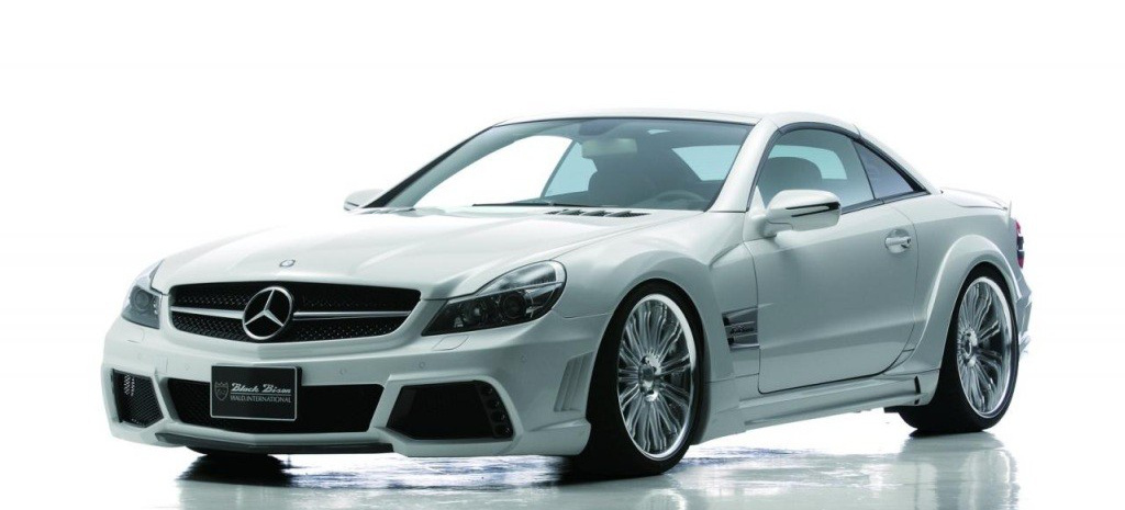 Mercedes SL Tuning mit Wow-Effekt : Mercedes-Benz R230 Black Bison ...