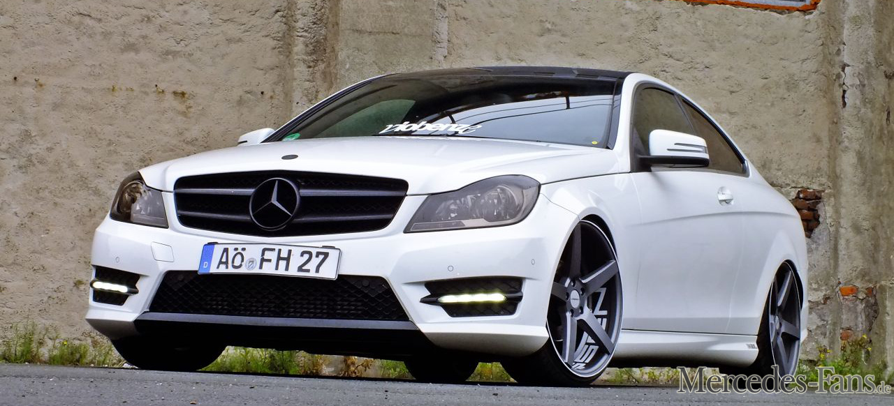 Mercedes-Benz C-Klasse Coupé C204 Tuning: Starke Position: Das 2011 ...