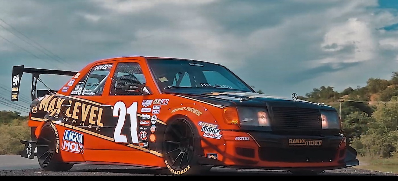 Mercedes-Benz W124 - Tuning extrem: Das geht böse ins Auge: Brutaler ...