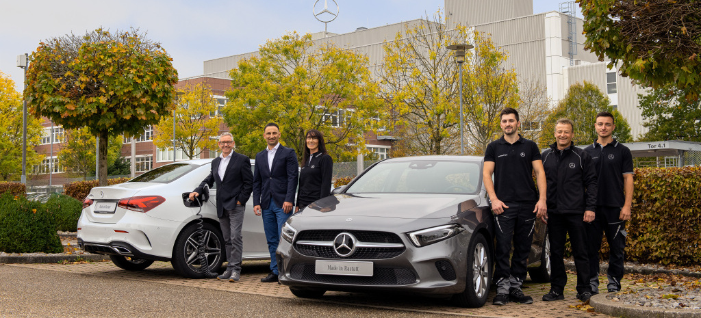 Mercedes-Benz Elektromobilität in der Kompaktklasse: Produktion der A ...