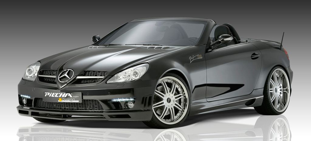 Mercedes Tuning dezent: Rassiger Roadster : SLK R171 Tuningpaket von ...
