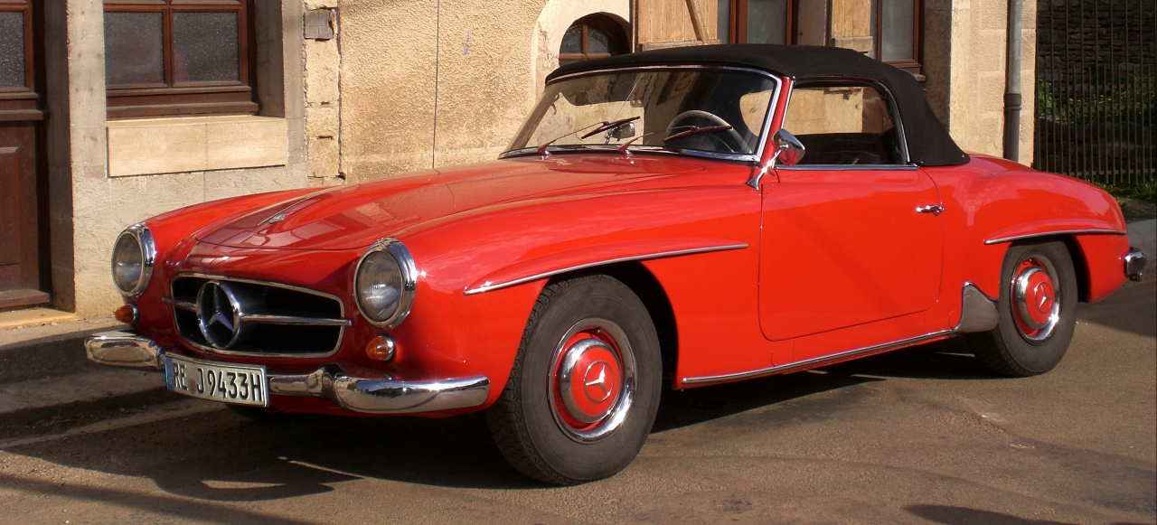 Die Geschichte eines Mercedes-Benz 190 SL (W121 BII): Jock, ein ...