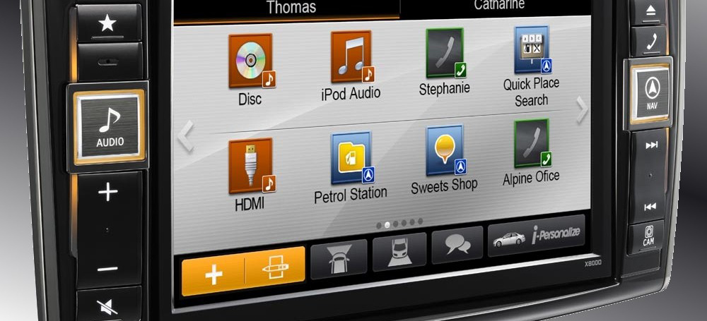 Alpine Style Premium-Infotainment-System für den Mercedes-Benz ML und ... Alpine Style Premium-Infotainment-System für den Mercedes-Benz ML und ...