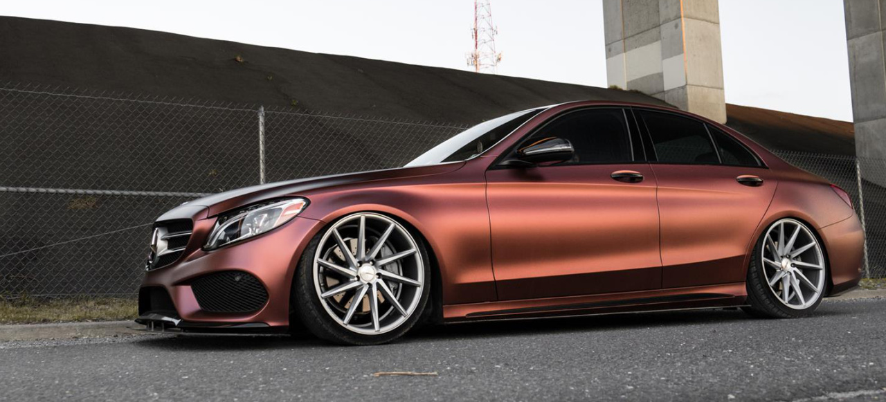Mercedes-Benz C-Klasse: Gelungenes Stance-Tuning: Tief beeindruckender ...