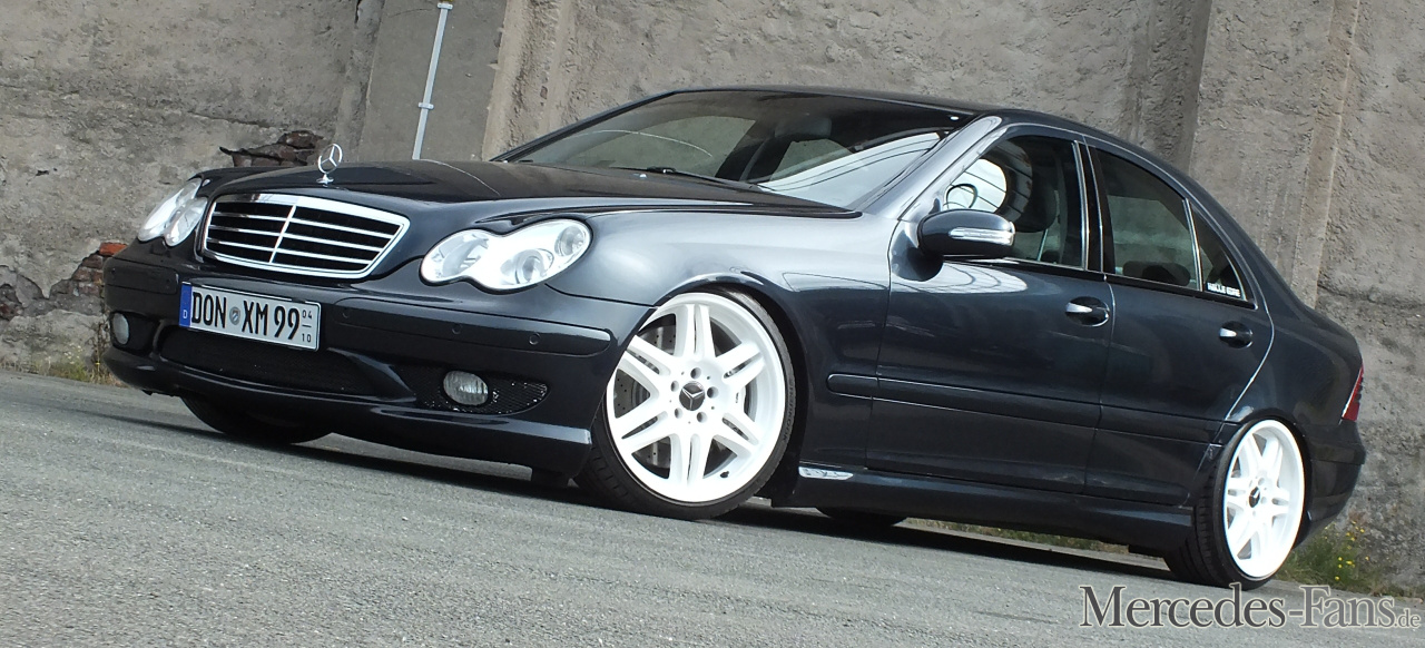 Markus möchte mehr: Mercedes C180 Kompressor : Ein getunter W203 erhöht ...