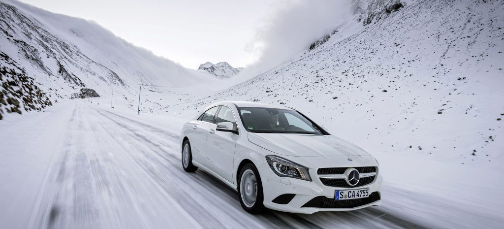 Fahrbericht: Mercedes on ice - CLA 250 4matic: Mercedes-Fans.de testet ...