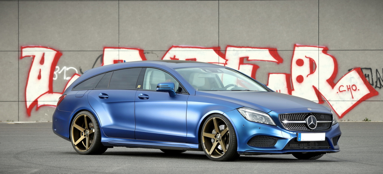 Mercedes-Benz CLS 350 cdi Blue Tec Shooting Brake: Blue Beauty im ...