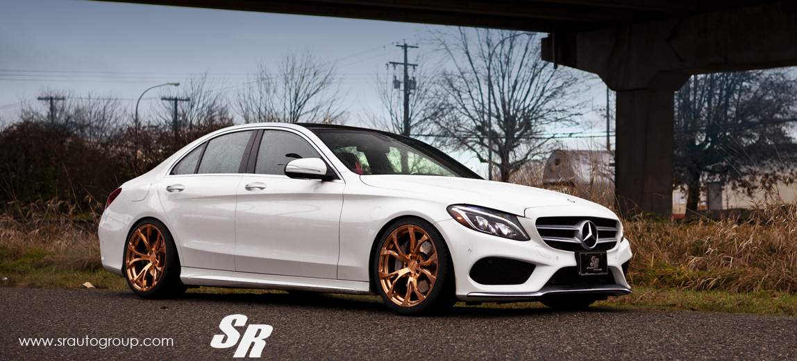 Tuning zum Goldstück: Goldig gemacht: Mercedes C300 BlueTEC HYBRID ...