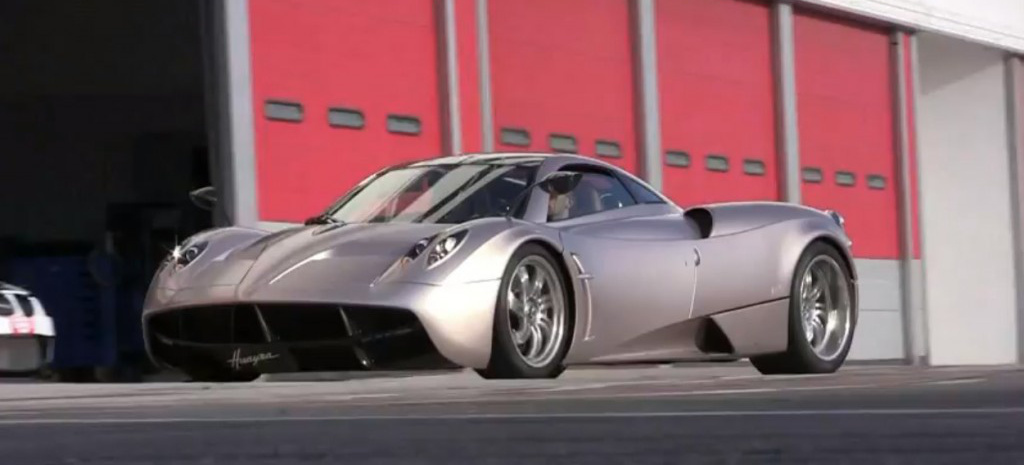 Pagani Huayra - der Italo-Racer mit AMG Motor auf der Rennnstrecke ...