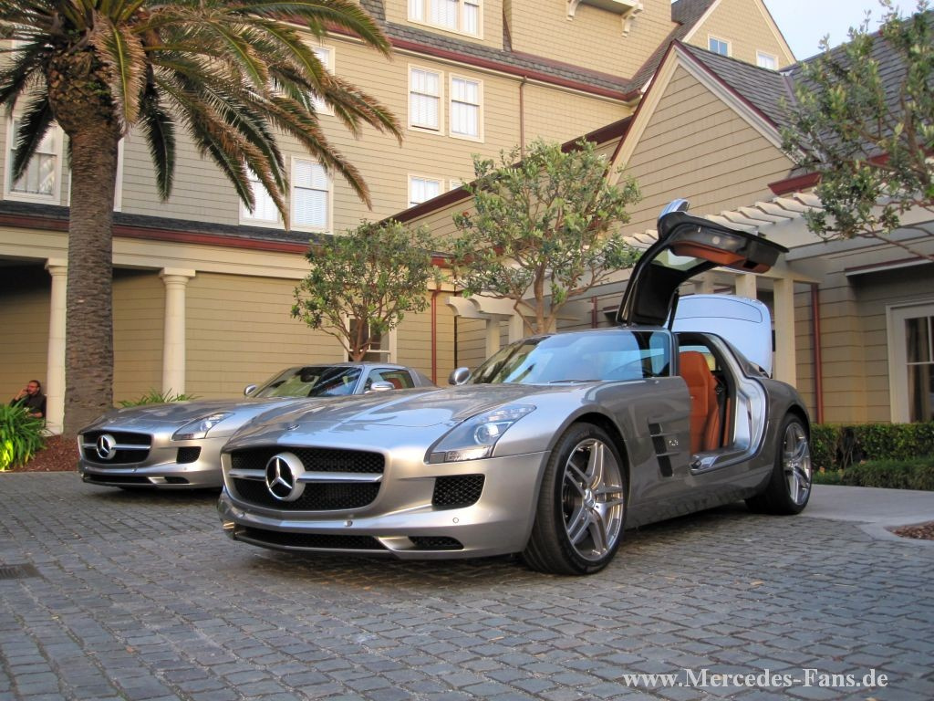 First Flight: Mercedes-Benz SLS AMG der Super-Sportwagen mit ...