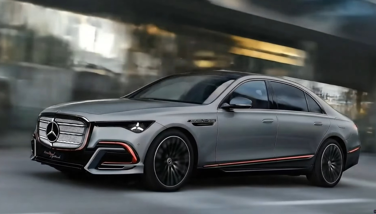 Mercedes-AMG von morgen: Ob die Mercedes-AMG-S-Klasse W224 so aussieht ...