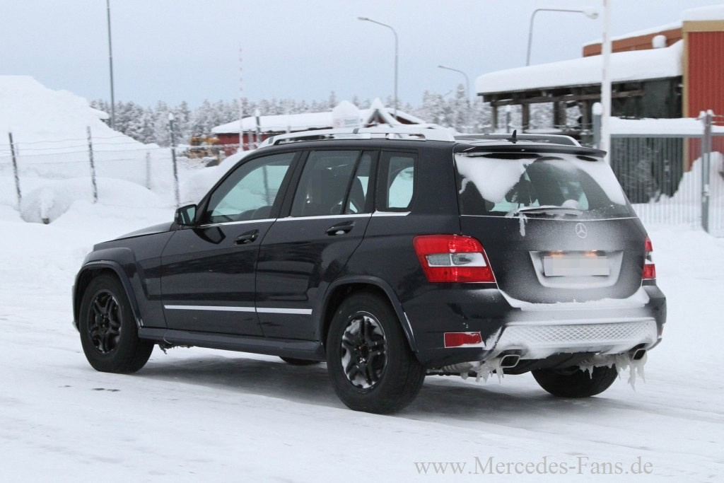 Erlkönig erwischt: Aktuelle Bilder von der kommenden Mercedes-GLK ...