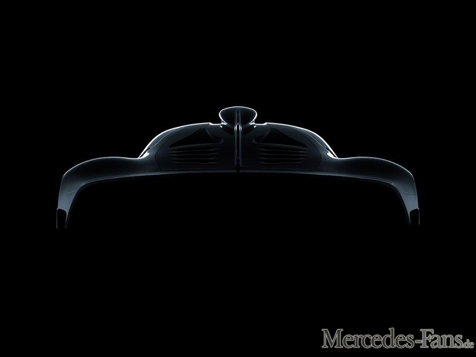 Mercedes-Benz in Detroit: Teaserbild vom AMG Hypercar R50 Project One ...