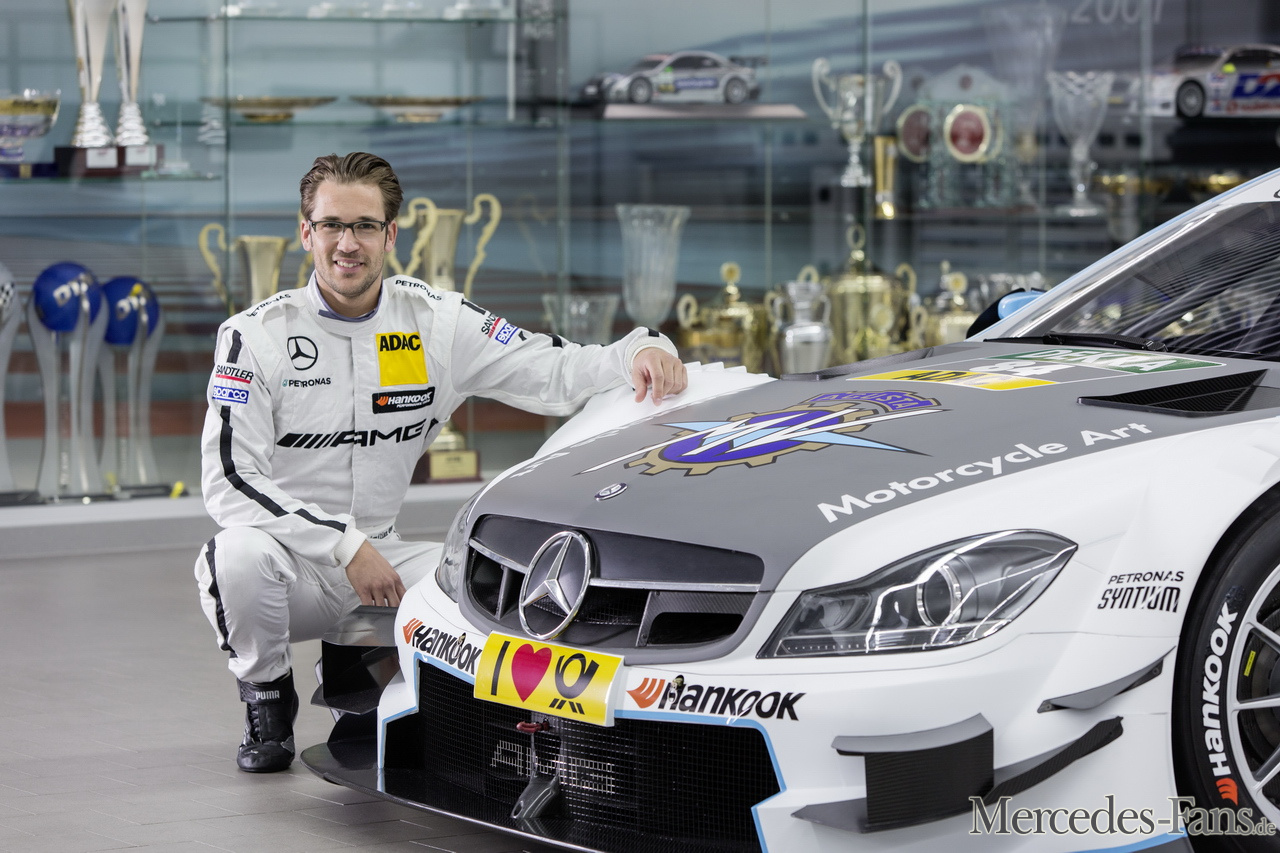 DTM-Fahrer und Mercedes-Fans-Autor Maximilian Götz im Portrait.: Unser Mann in der DTM ...