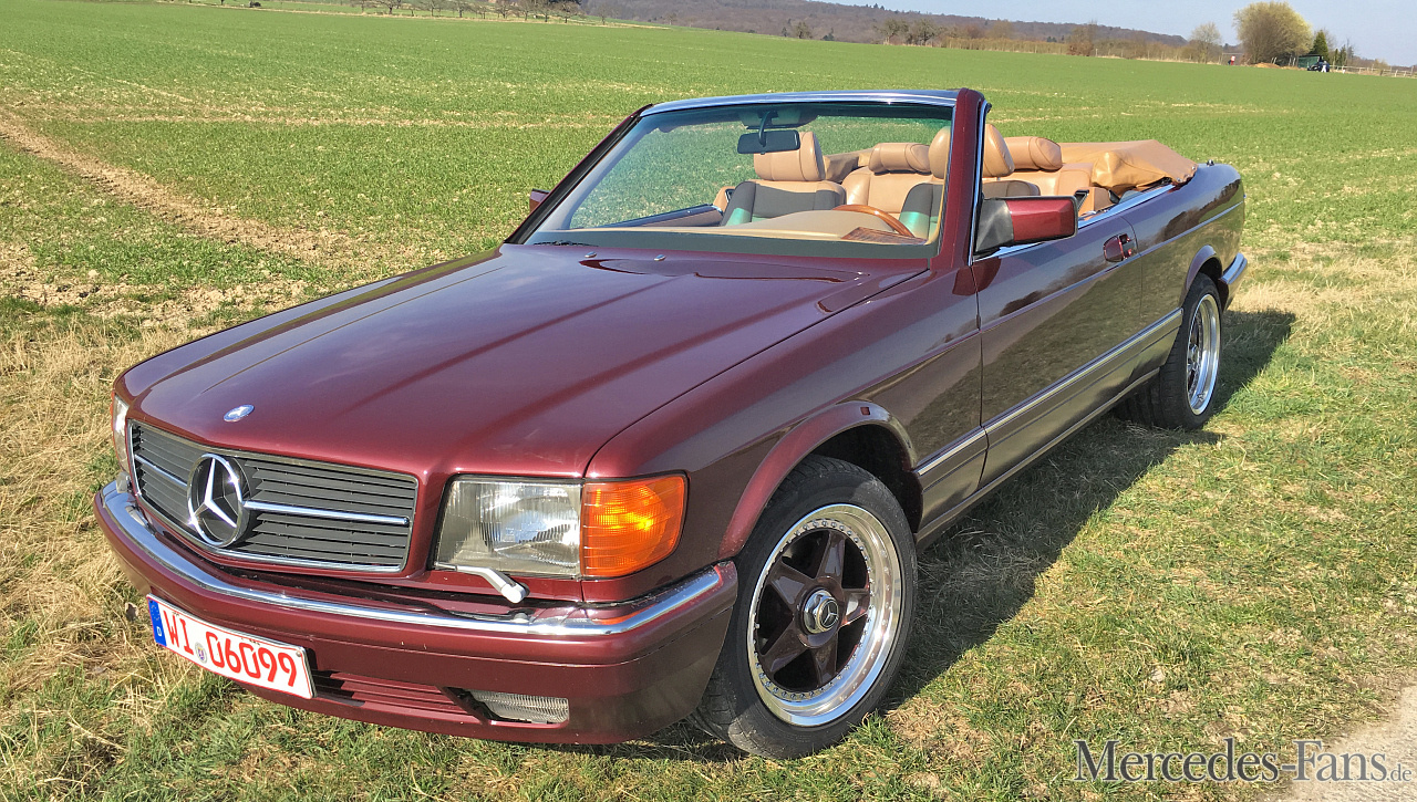 Oben ohne - Aber mit Stil!: Mercedes-Benz 560 SEC Cabrio Umbau von der ...