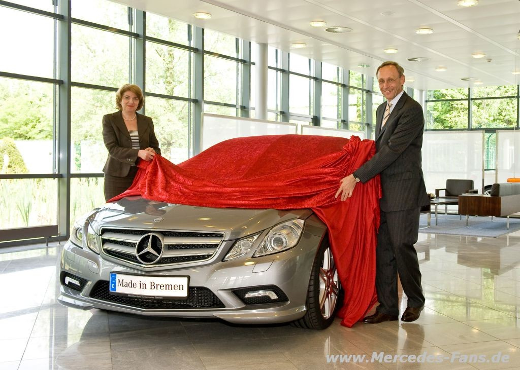 Erstes E-Klasse Coupé in Kundenhand - News - Mercedes-Fans - Das ...