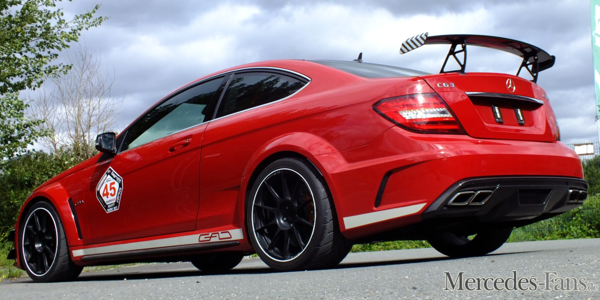 Red Heat: 1200 PS im Mercedes-Benz C63 Black Series Coupé (C204): GAD ...