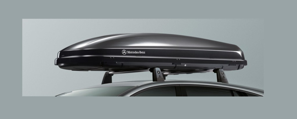 Von Mercedes-Benz gut bedacht: Dachbox 450: Mit dem Raumriesen aus dem ...