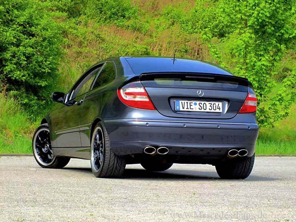 Mercedes CL203: Scharf statt brav: 2005er Coupé C350 zeigt, was in ihm ...