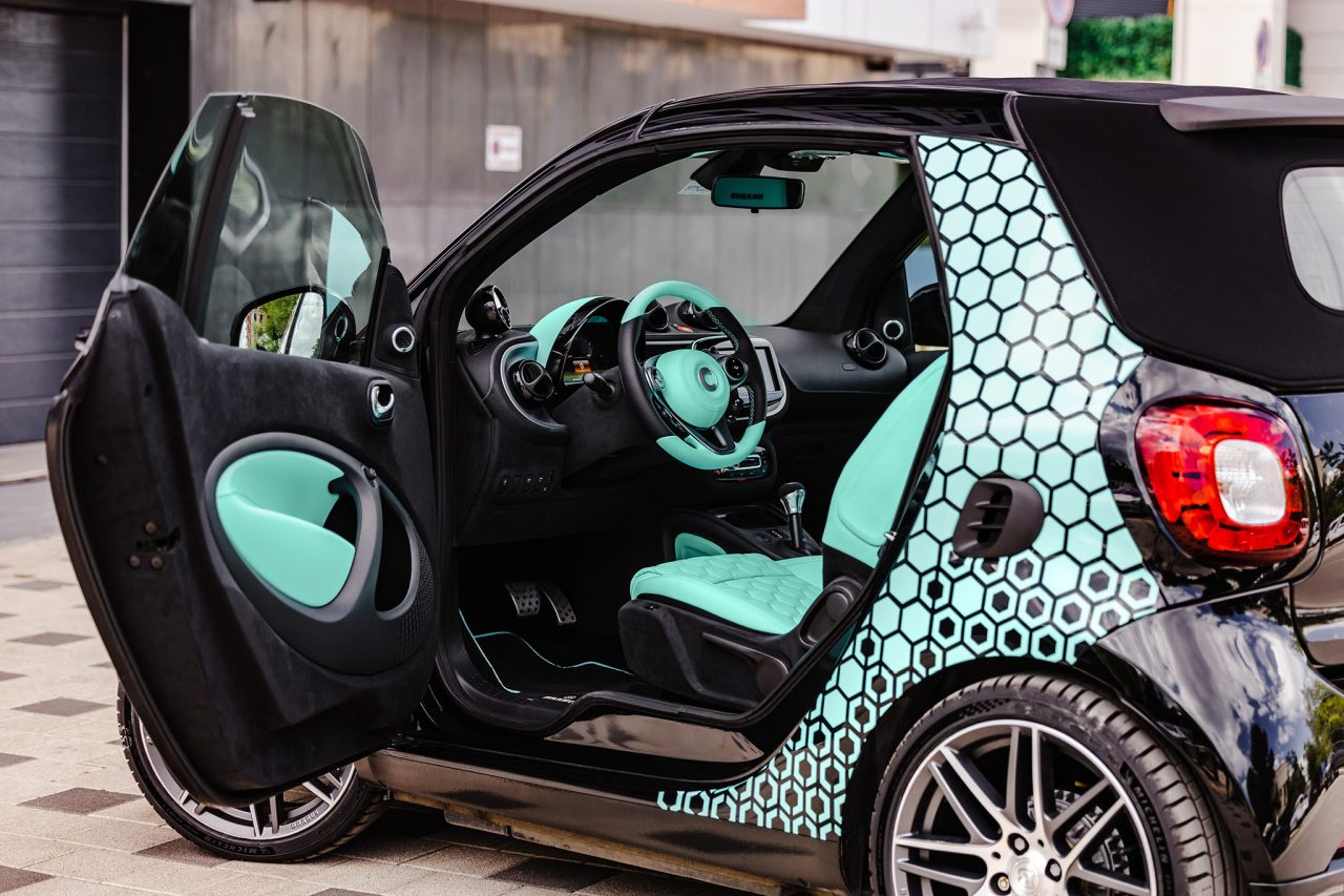 Aufgemöbelter smart fortwo BRABUS: smart(er) Innen(t)raum - Performance ...