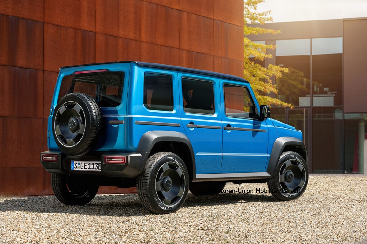 Neues vom Mercedes Mini G für 2026: Electric only: Die kleine g-Klasse ...