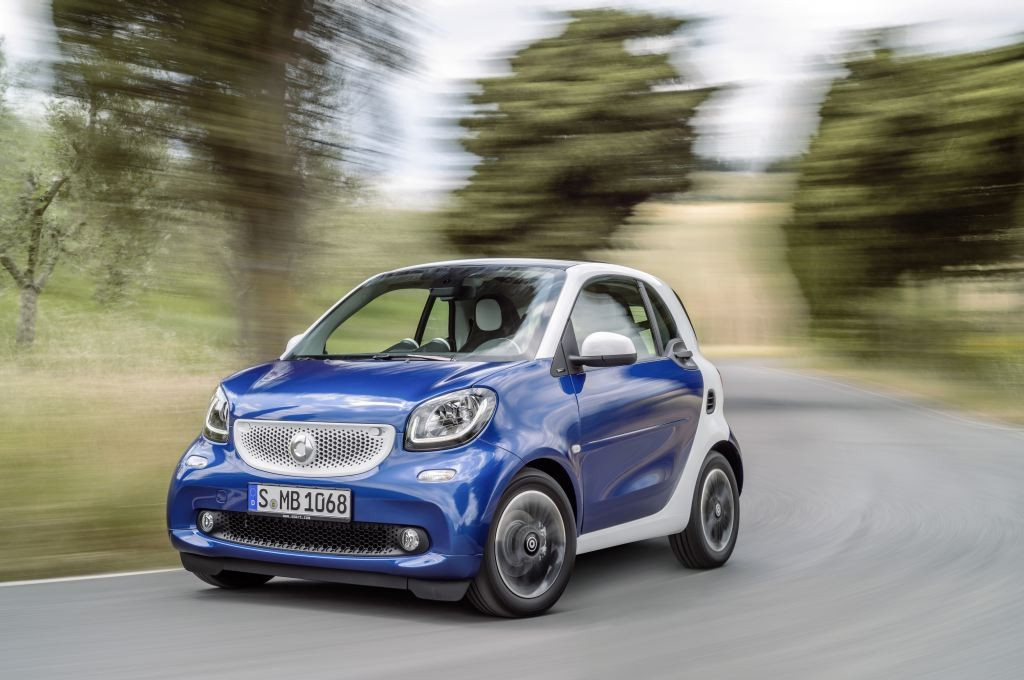 Klein aber großartig: Der neue smart fortwo & forfour: Premiere für die ...