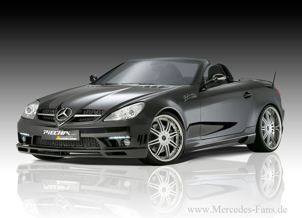 Mercedes Tuning dezent: Rassiger Roadster : SLK R171 Tuningpaket von ...
