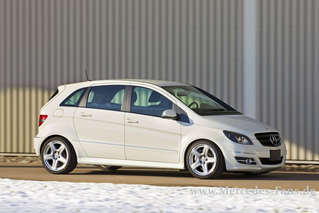Mercedes B55 ganz große Klasse!: Wenn Aus-Bildung Begeisterung wird ...