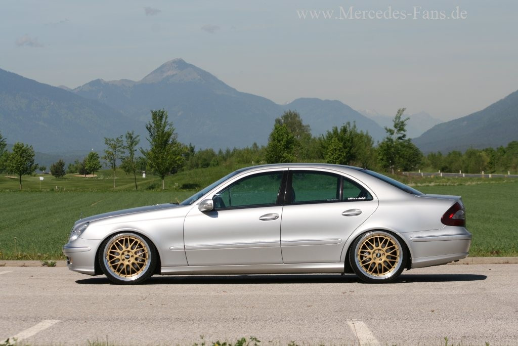 Mercedes E500: Gold und Silber lieb ich sehr : 2003er W211 zur ...