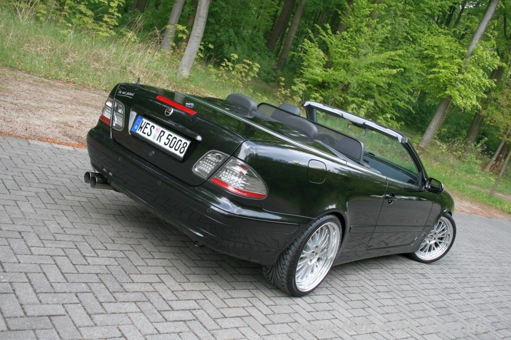 Black Beauty: Mercedes Tuning am offenen CLK: Mercedes-Benz CLK 430 ...