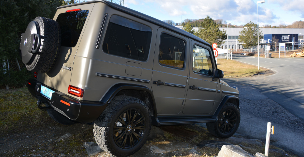 Mercedes-Benz G-Klasse (Mopf 463A) im sportlichen Offroad-Look: G ...