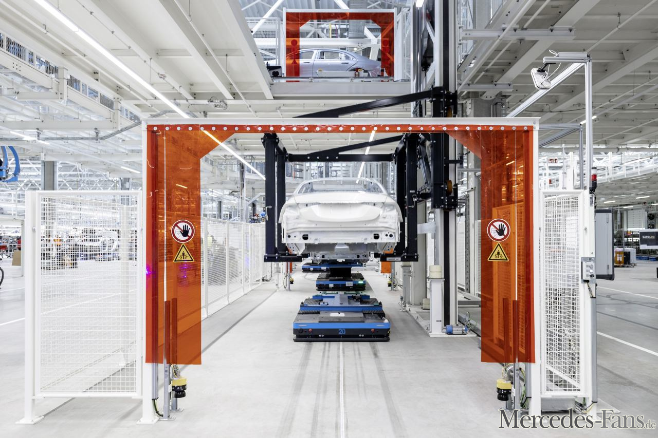 Daimler & Industrie 4.0. Produktionsstart der neuen Mercedes S-Klasse ...