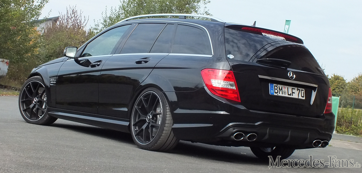 Ein Auto für alles: Mercedes C63 AMG (S204): 2014er T-Modell erweist ...