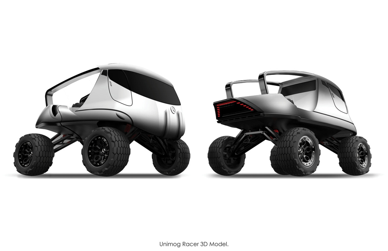 Mercedes Unimog vor morgen: Mercedes-Benz 2030 Vision Unimog Racer ...