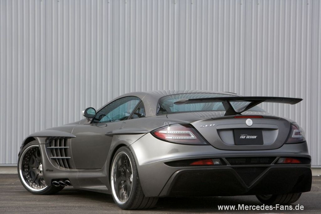 Mercedes-Tuning: SLR von FAB: Schweizer Firma FAB Design tunt Mercedes ...