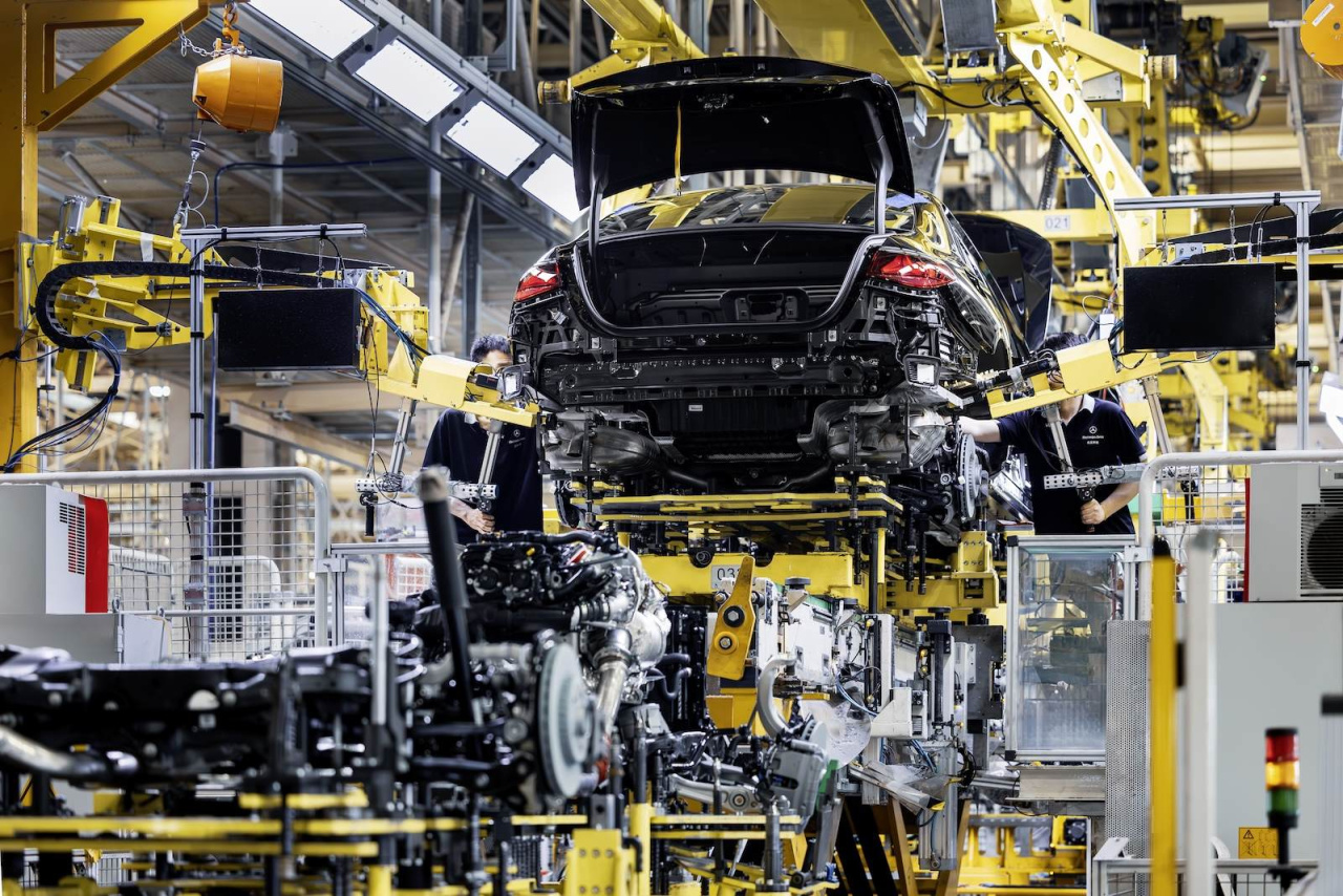 Mercedes made in China: Hinter den Kulissen der Mercedes-Produktion in ...