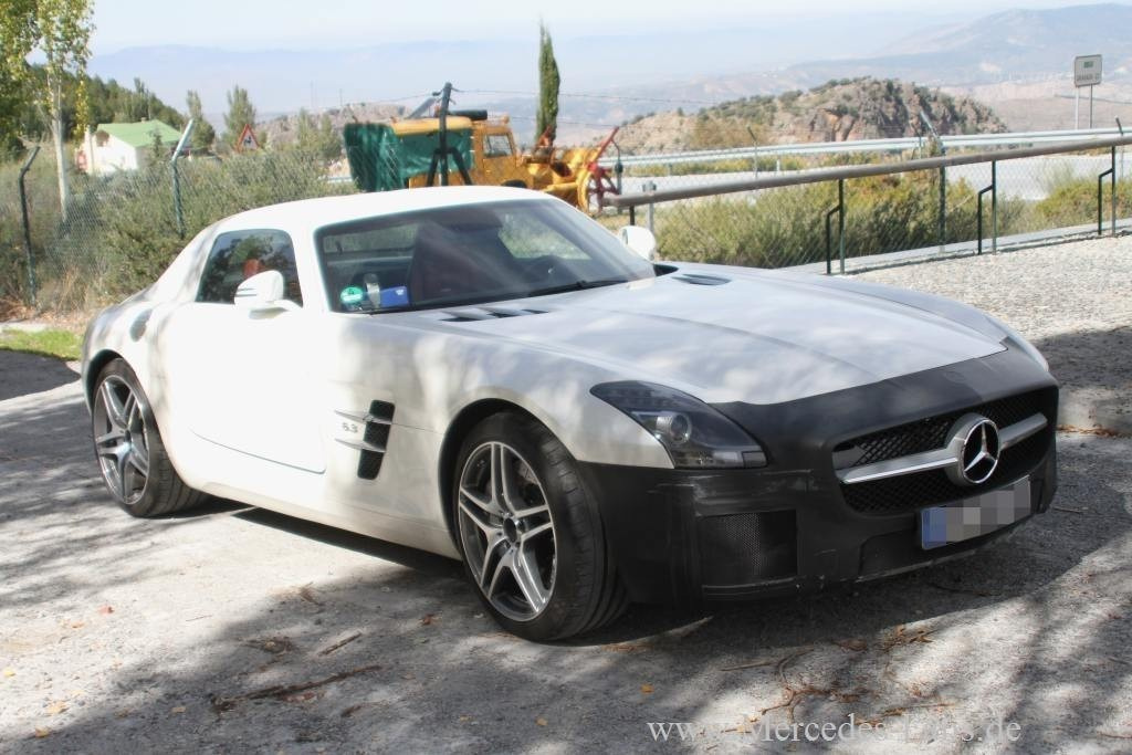 Letztes Aufgebot: Mercedes SLS AMG Sondermodell - Premiere auf L.A ...