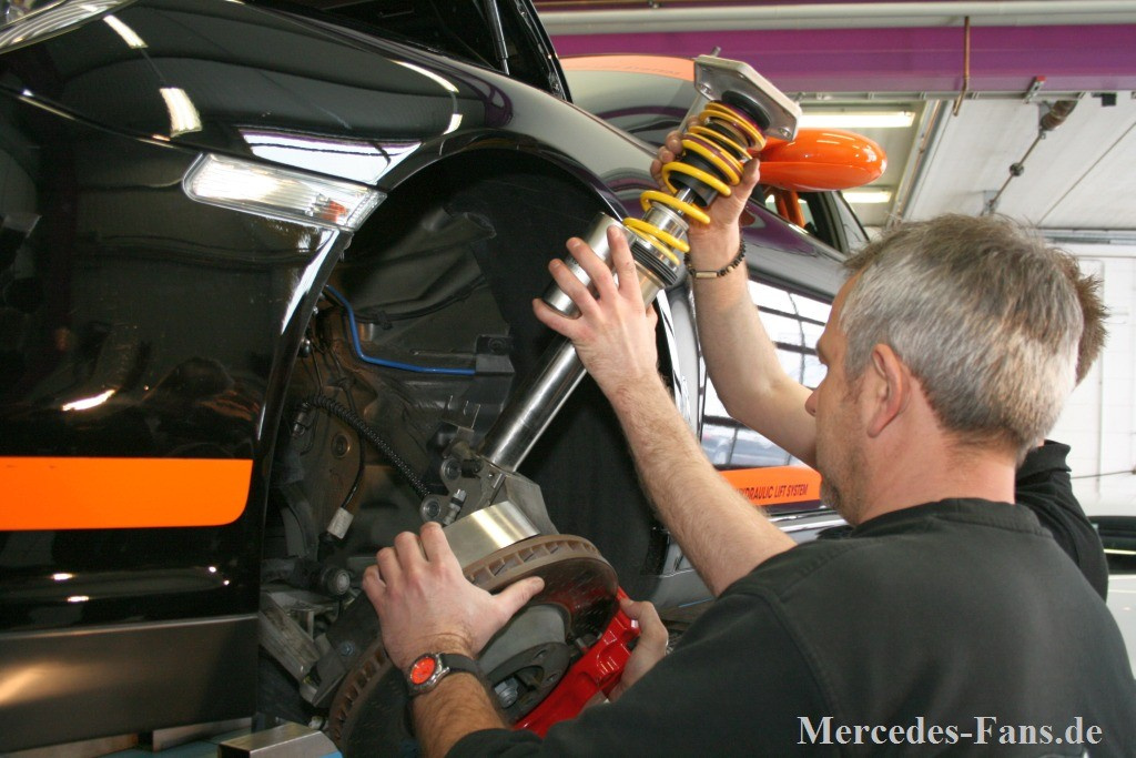 HLS Hydraulic-Lift-System von KW in der Einbaupraxis: Einfach aber ...