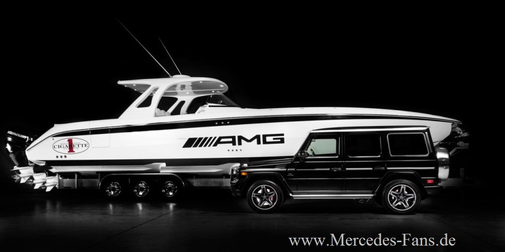 Mercedes macht Wellen: Mercedes AMG, Speedboat im G 63 AMG-Style : 42 ...