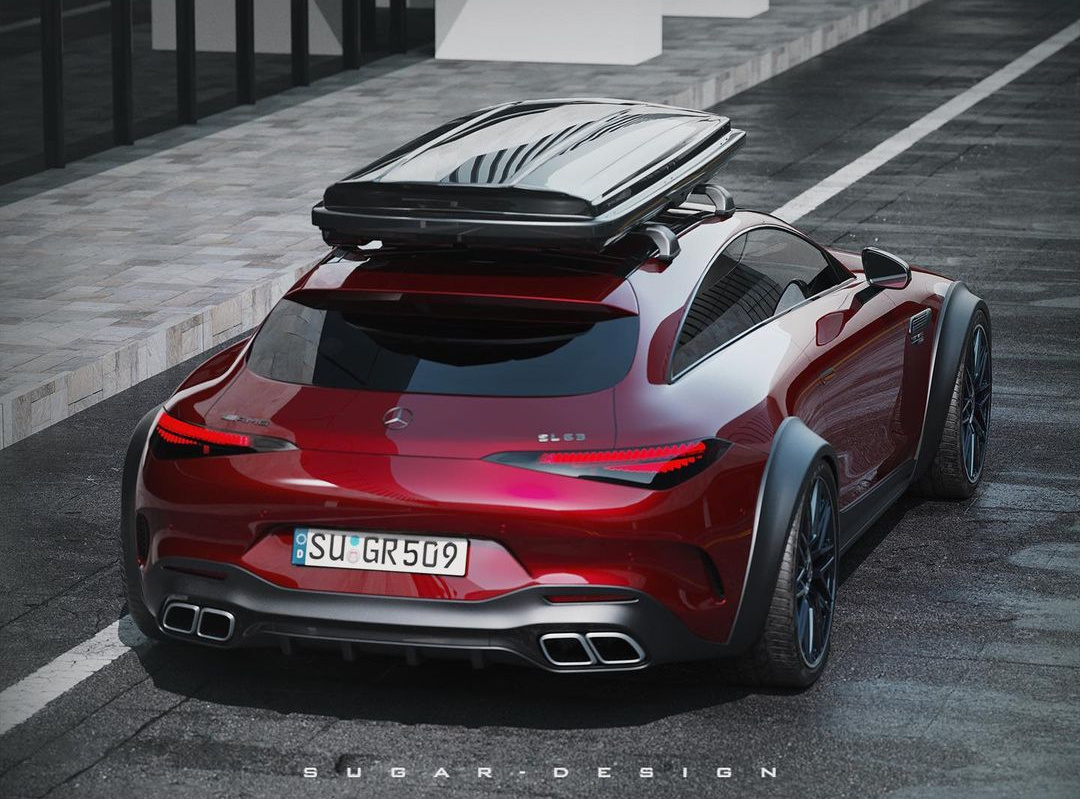 Mercedes-AMG von morgen: Mercedes-AMG SL 63 Shooting Brake All Terrain ...