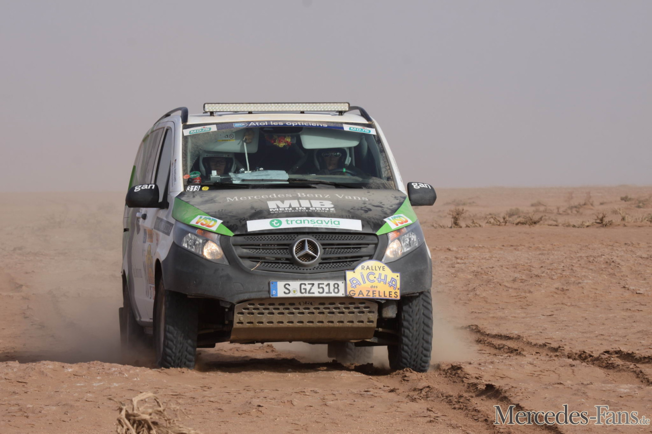 Tracktest Mercedes-Benz Vito Rallye : Der kommt überall durch ...
