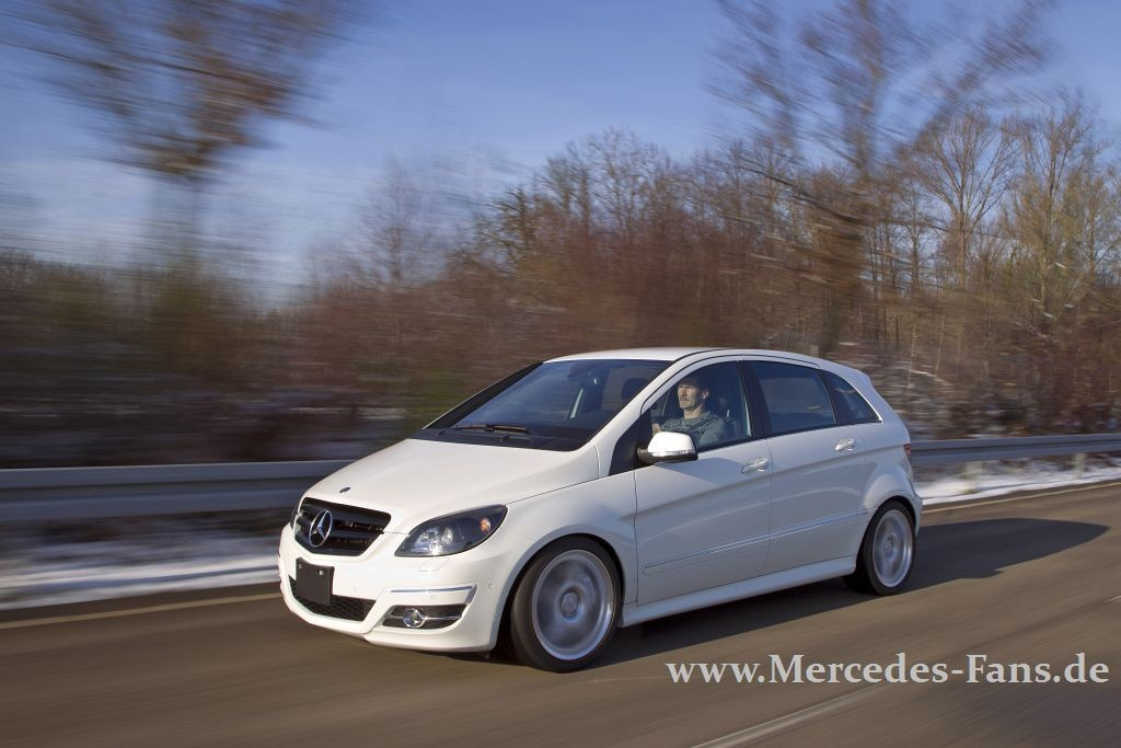 Mercedes B55 ganz große Klasse!: Wenn Aus-Bildung Begeisterung wird ...