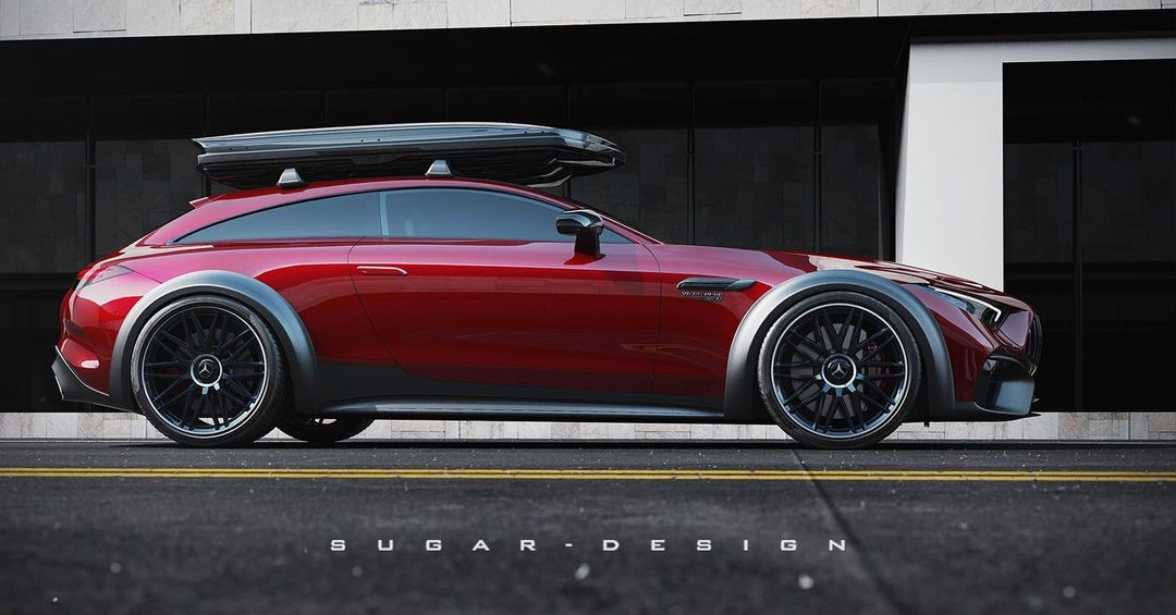 Mercedes-AMG von morgen: Mercedes-AMG SL 63 Shooting Brake All Terrain ...