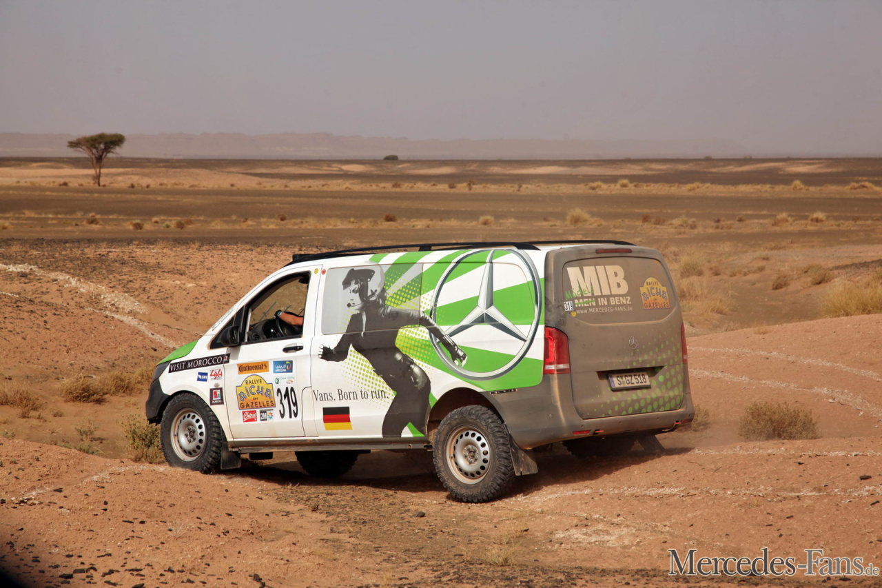 Tracktest Mercedes-Benz Vito Rallye : Der kommt überall durch ...