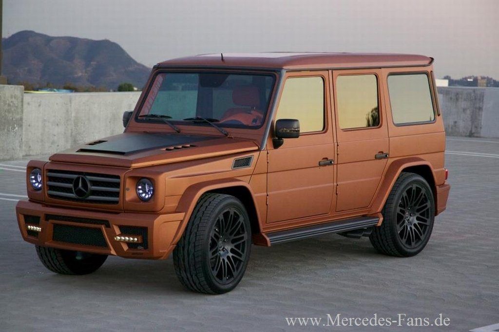 Abgekupfert: Mercedes G 55 AMG Copper Edition: US-Tuner AKA Eurosport ...