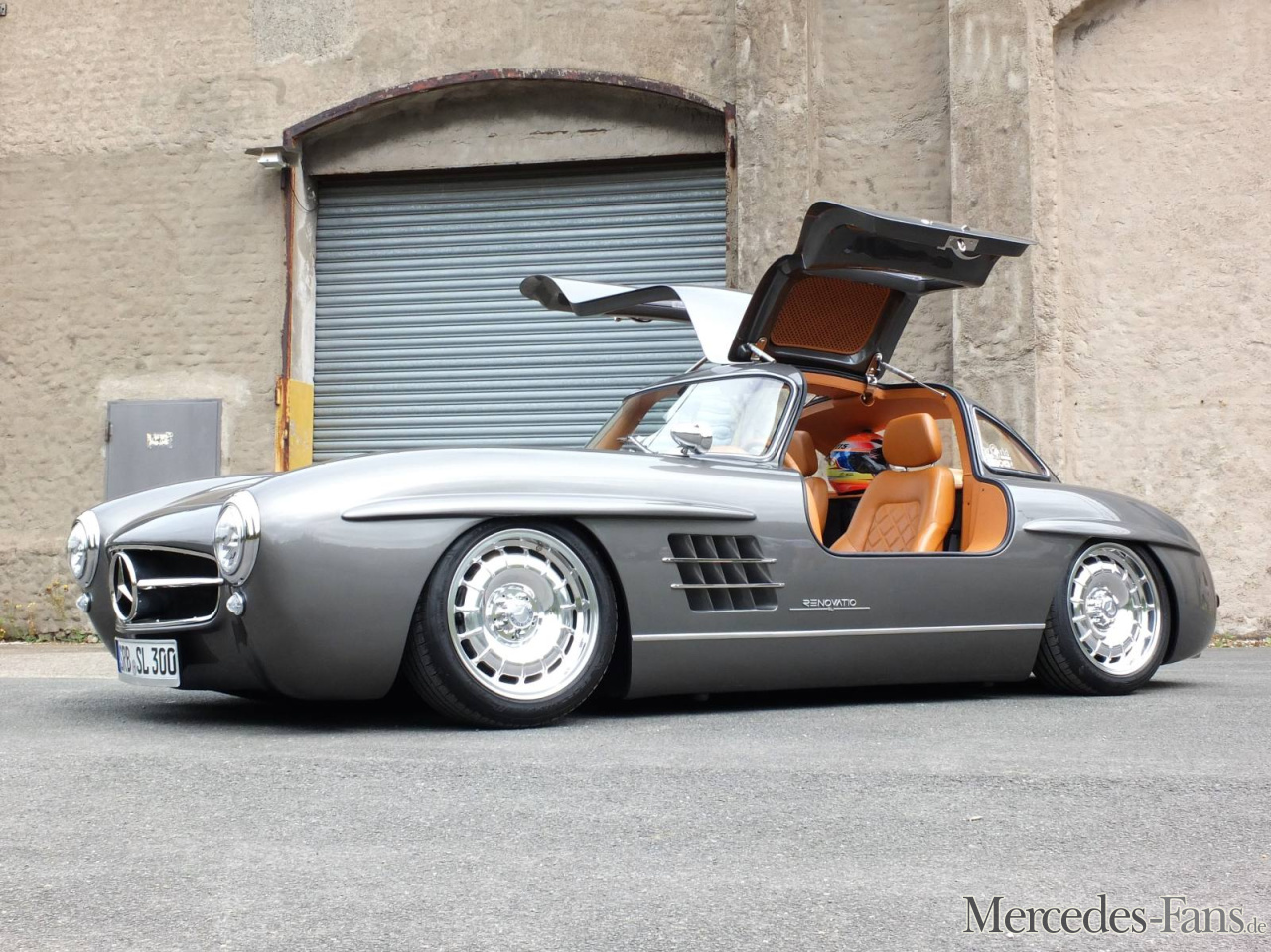 SLK Umbau zum Mercedes-300-SL-Coupé-Looker: „Renovatio SL“ - ein Stern ...