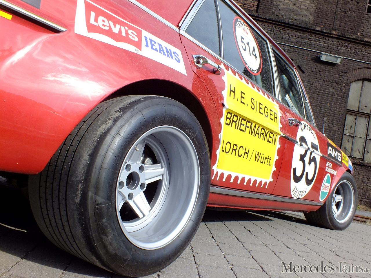 Die Rote Sau genießt ihren Legendenstatus: Mercedes-Benz 300 SEL AMG 6 ...