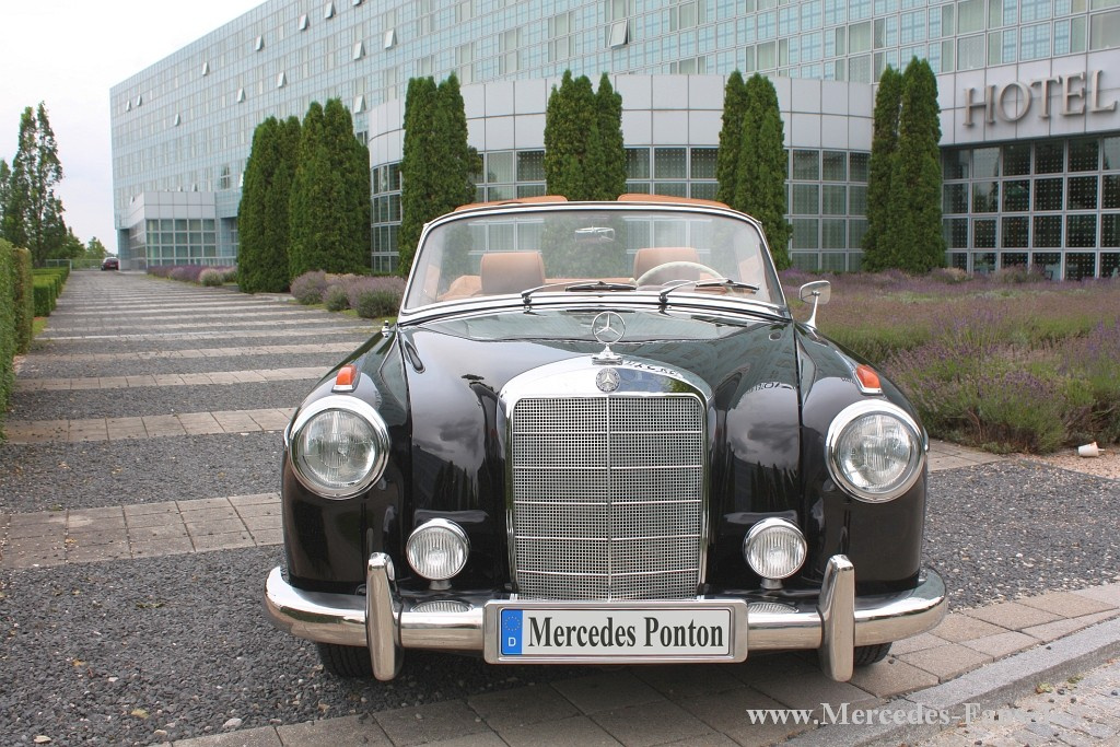 Aus Experten-Hand: 1958 Mercedes-Benz Ponton Cabrio: Die Ponton ...